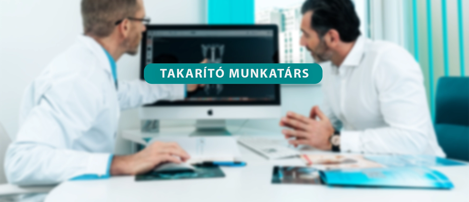 Takarító munkatárs